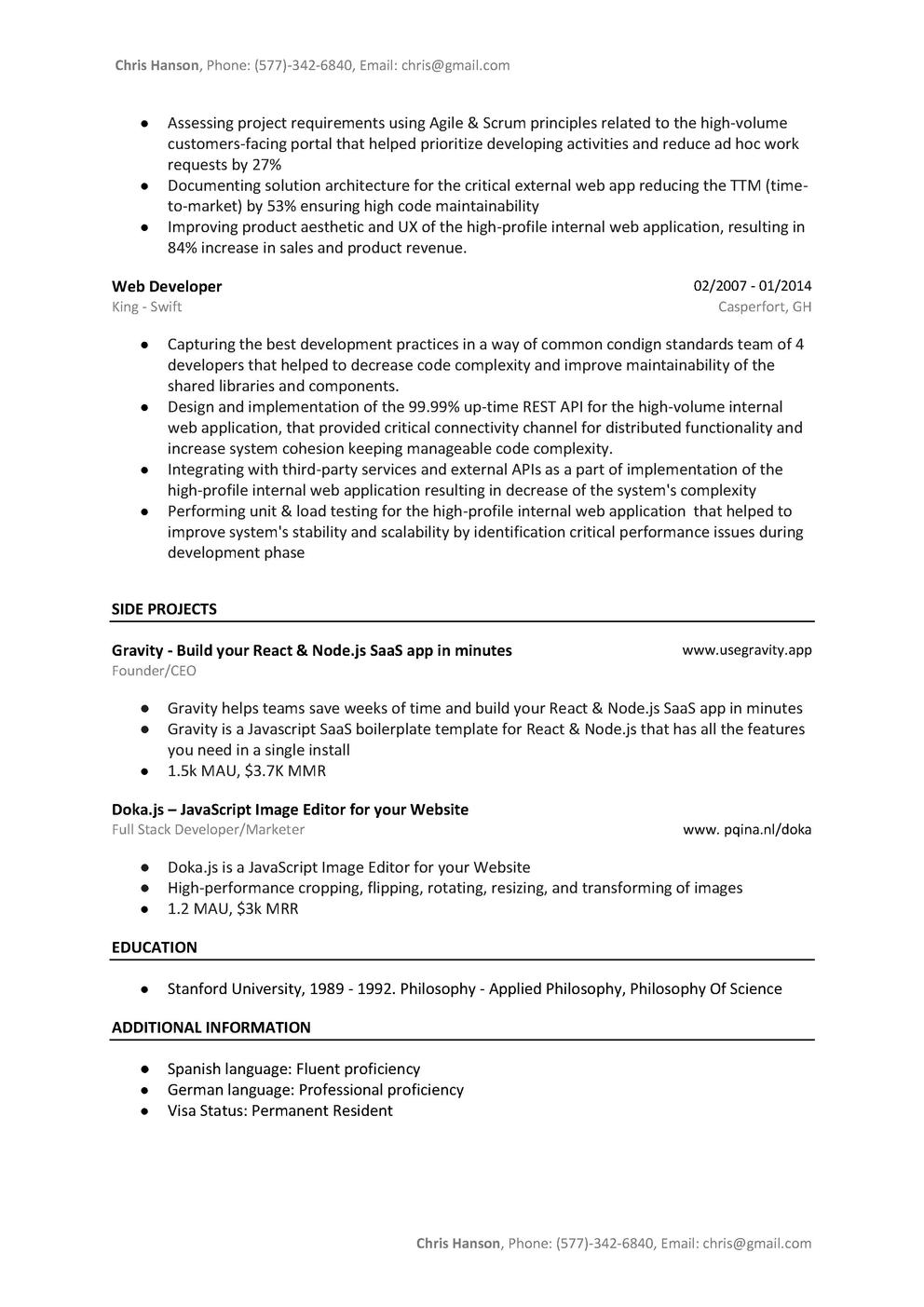 101-developer-resume-cv-templates/angular-developer-resume-sample.md at ... 101-developer-resume-cv-templates/angular-developer-resume-sample.md at ...